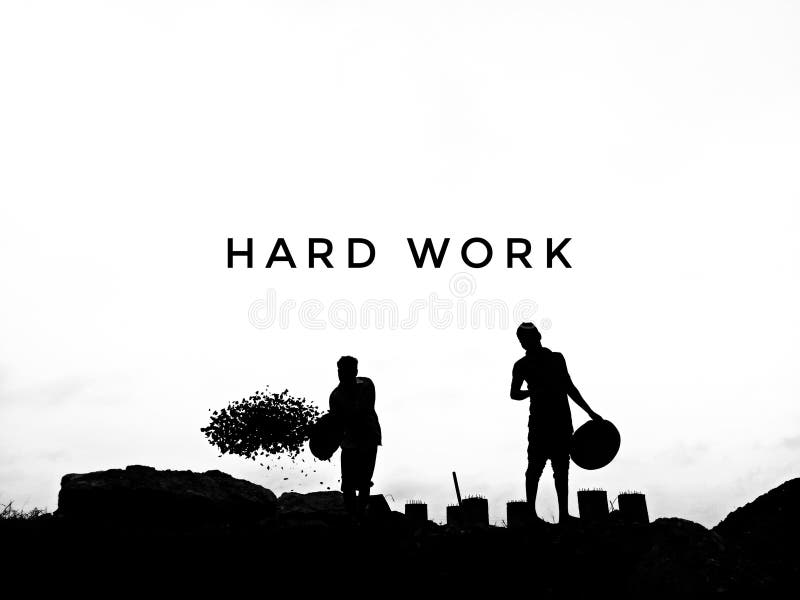 Labour Civil Worker Silhouette Image ,hard Work Stock Image - Image of ...