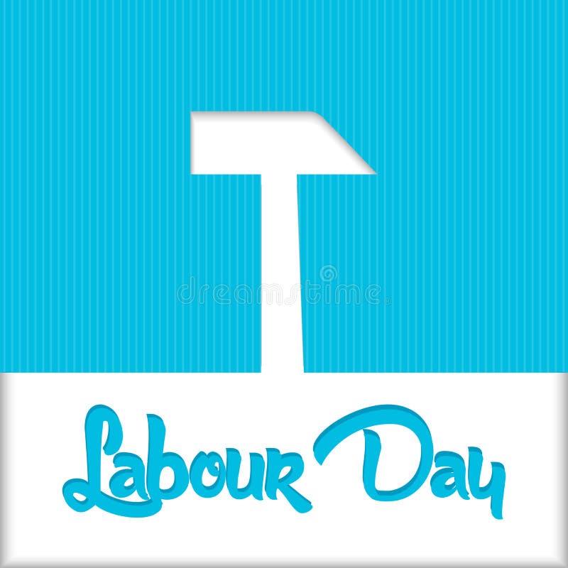 Labour Day Abstract stock illustration. Illustration of contractor ...