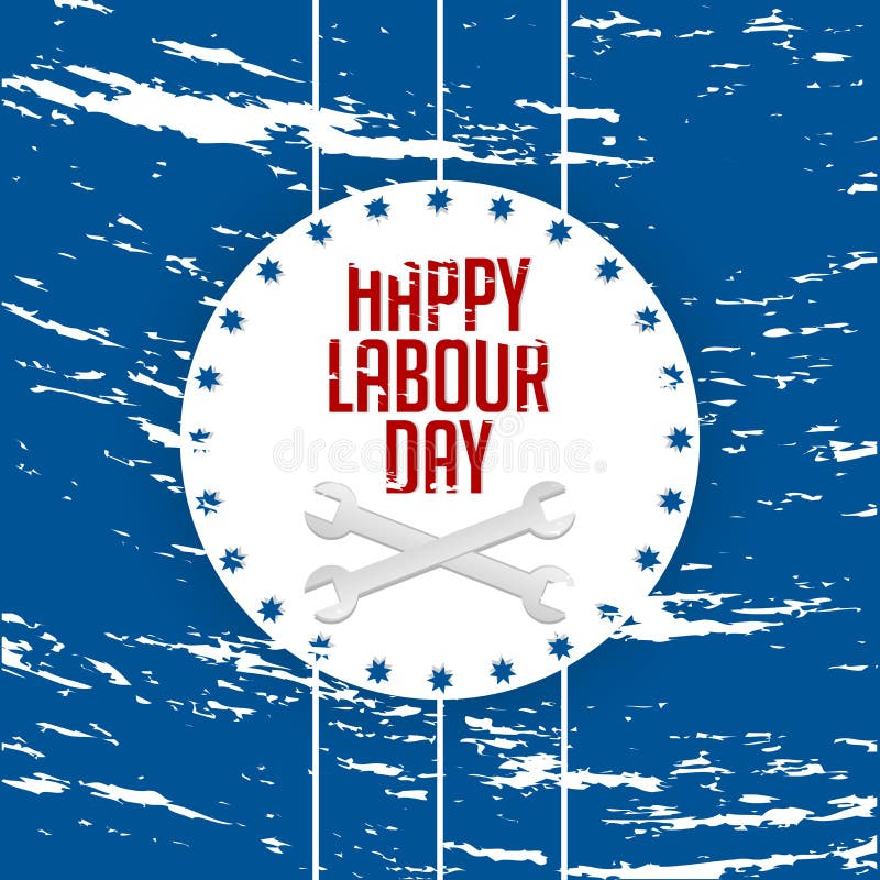 Labour Day Abstract stock illustration. Illustration of freedom - 70673794