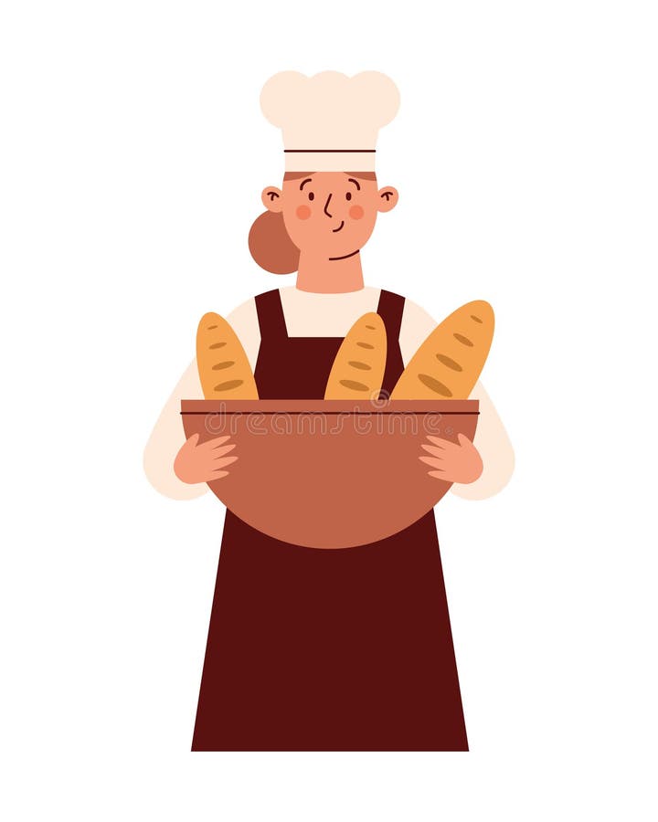 Baker Woman Stock Illustrations – 4,491 Baker Woman Stock Illustrations ...