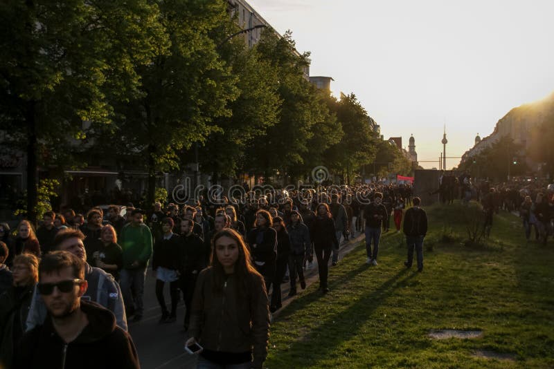 Labour Day 2019 in Berlin, Germany Editorial Stock Photo - Image of ...