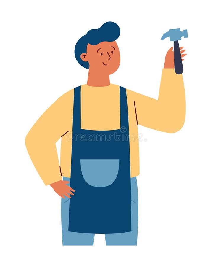 Carpenter Man Stock Illustrations – 13,918 Carpenter Man Stock ...