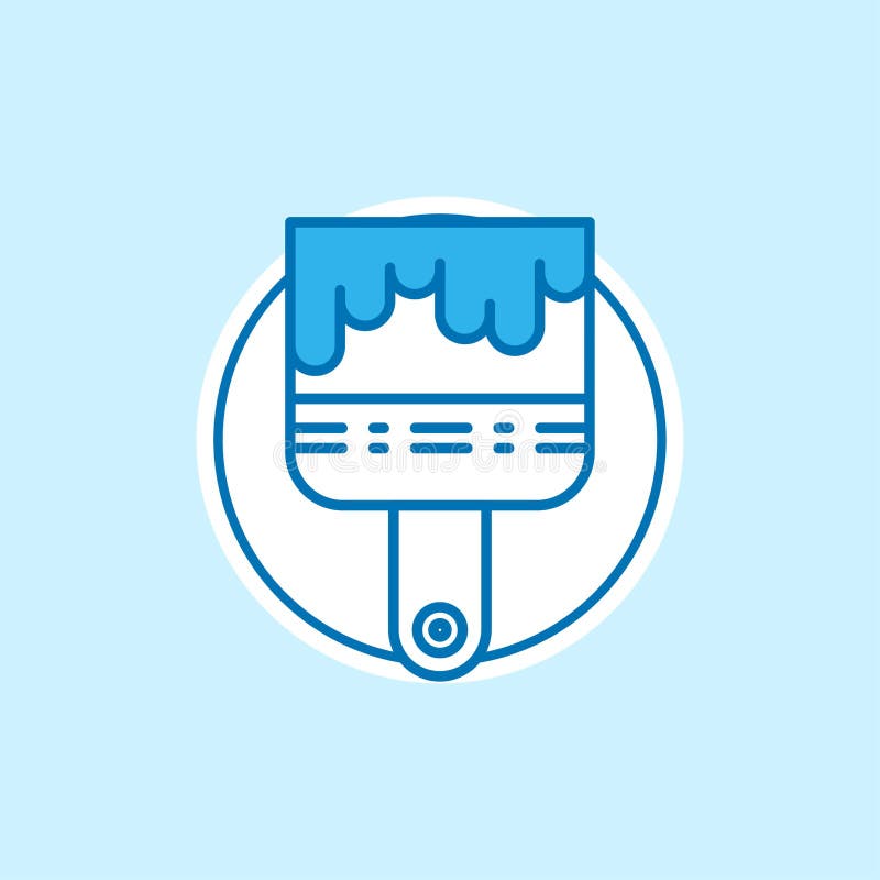 Labour Day Icon with Light Background with Blue Theme Icon Stock Vector ...