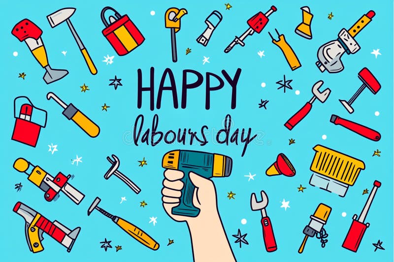 Border Hand Holding Drill Stock Illustrations – 5 Border Hand Holding ...