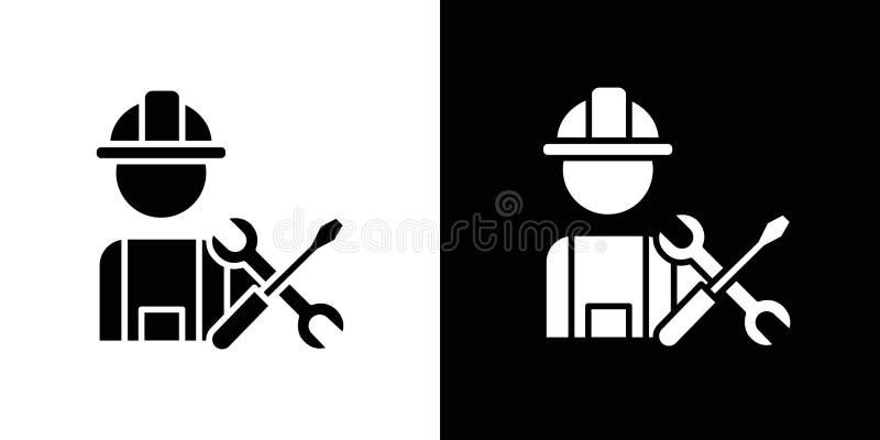 Labour Icon Isolated Flat Vector in Outline Stock Vector - Illustration ...