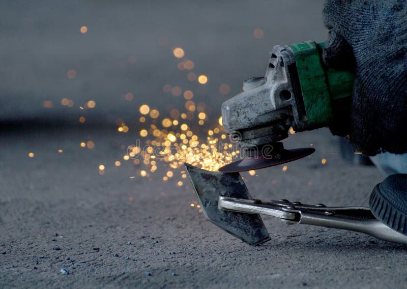 Labour Working by Tool stock photo. Image of split, machine - 80765636