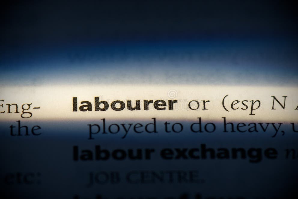 Labourer stock photo. Image of vocabulary, page, reference - 161576764
