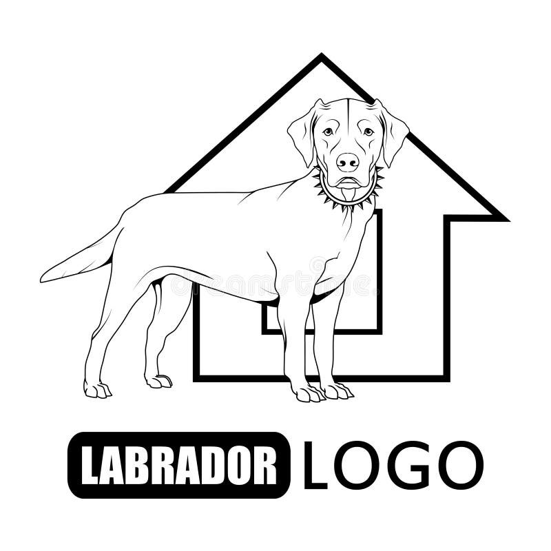Yellow Labrador Logo Stock Illustrations – 277 Yellow Labrador Logo ...