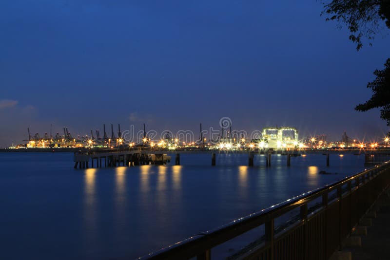 Labrador park night view stock photo. Image of night - 12024832