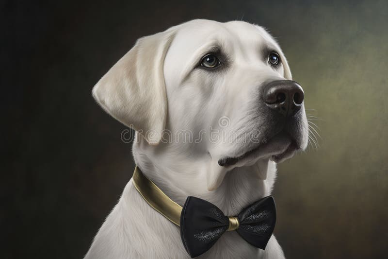 Labrador Retriever. Generative AI Stock Illustration - Illustration of ...