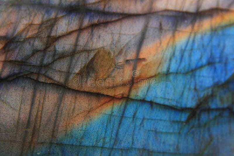 Labradorite Gemstone Background Stock Photo - Image of nature, natural ...