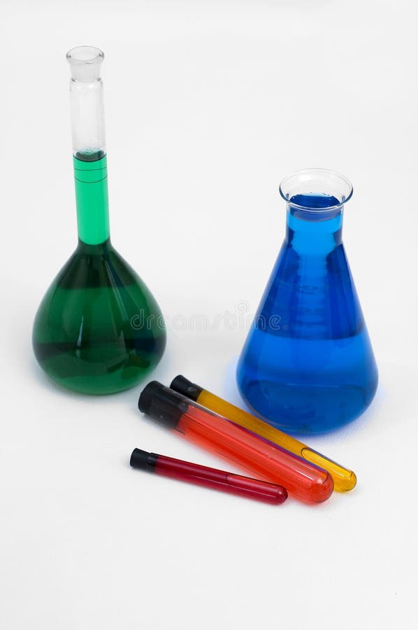 Labratory Glassware stock image. Image of specimen, biology - 10847083