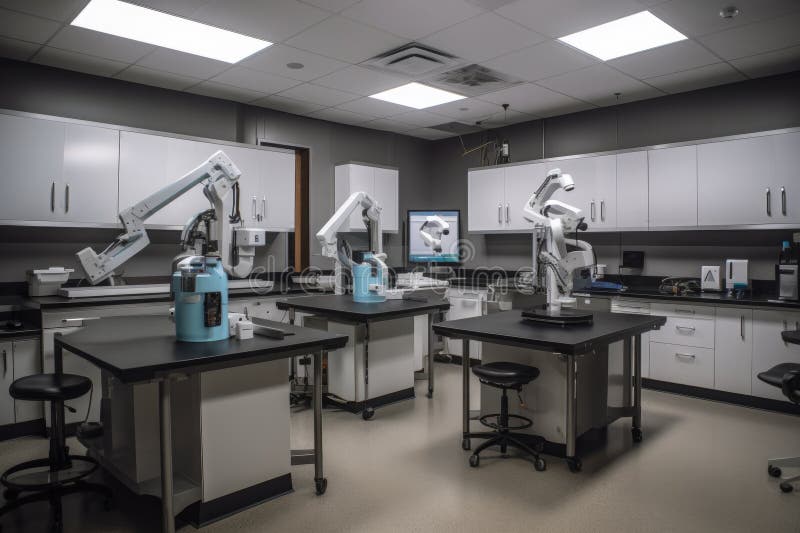 Labs With Cutting Edge Technology Utilizing Robotics And Artificial
