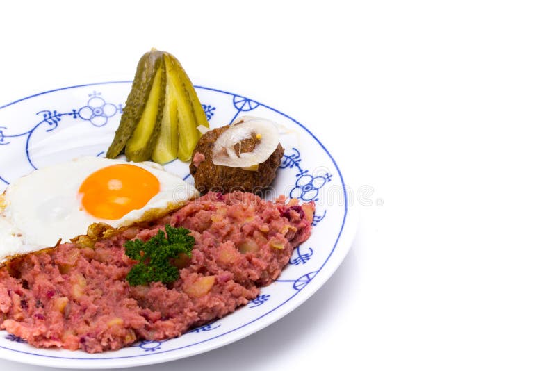 Labskaus stock photo. Image of specialty, labskaus, ingredient - 38429764