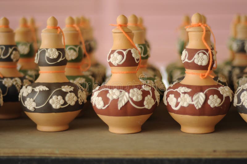 Labu Sayong (de Traditionele Containers Van De Wateropslag) Stock ...