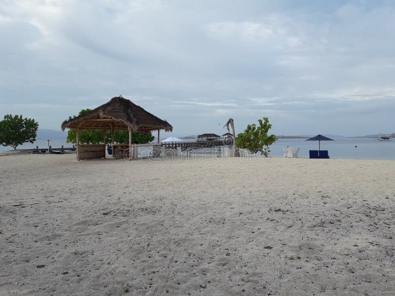 Kanawa island stock image. Image of coast, island, walkway - 222503299
