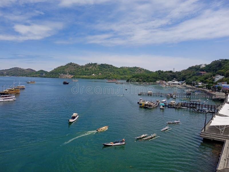 Labuan Bajo Scenery from Rooftop Editorial Image - Image of scenery ...