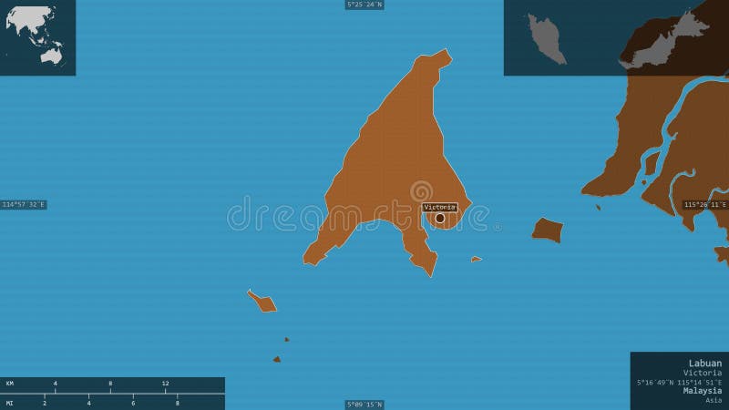 Labuan, Malaysia - Composition. Pattern Stock Illustration ...