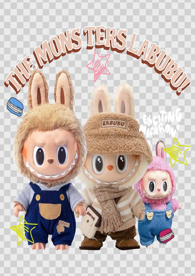 Labubu Design Vector Illustration, Printable, CorelDraw, Illustration ...