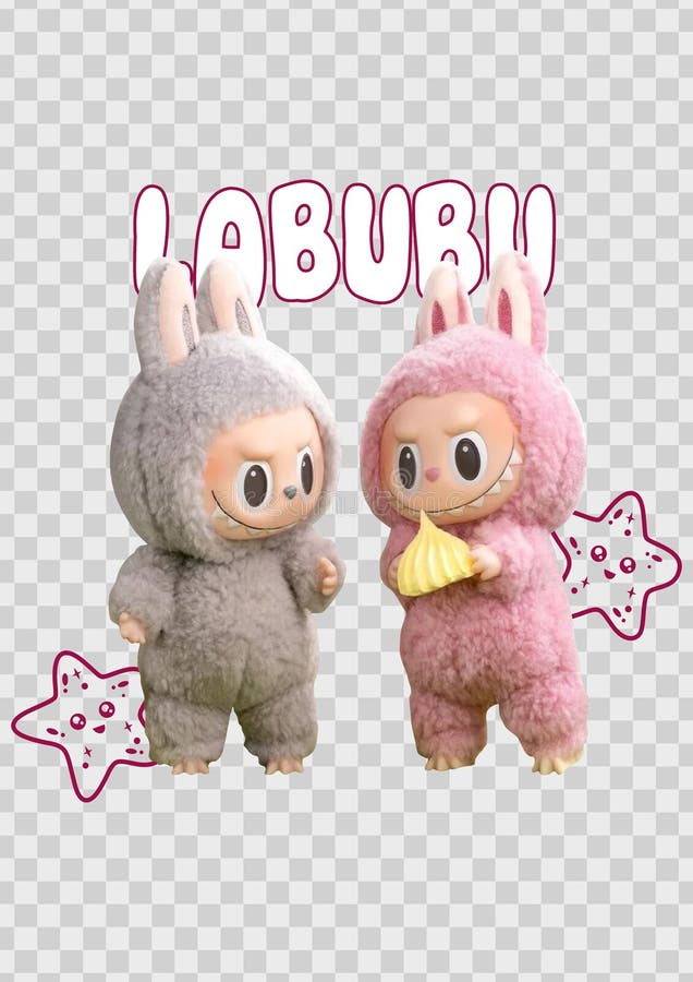 Labubu Design Vector Illustration, Printable, CorelDraw, Illustration ...