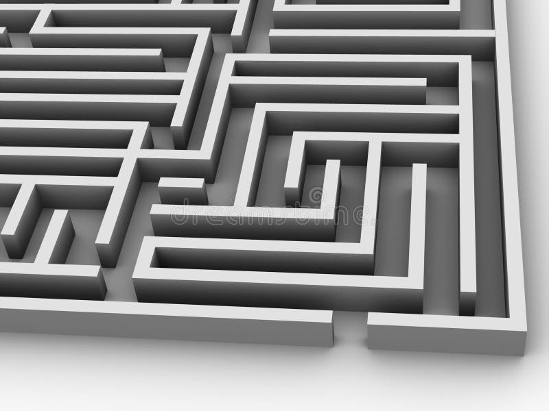 Labyrintbegrepp Stock Illustrationer, Vektorer, & Clipart – (1,444 ...