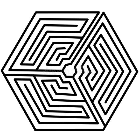 Complicated Labyrinth Stock Illustrations – 6,796 Complicated Labyrinth ...
