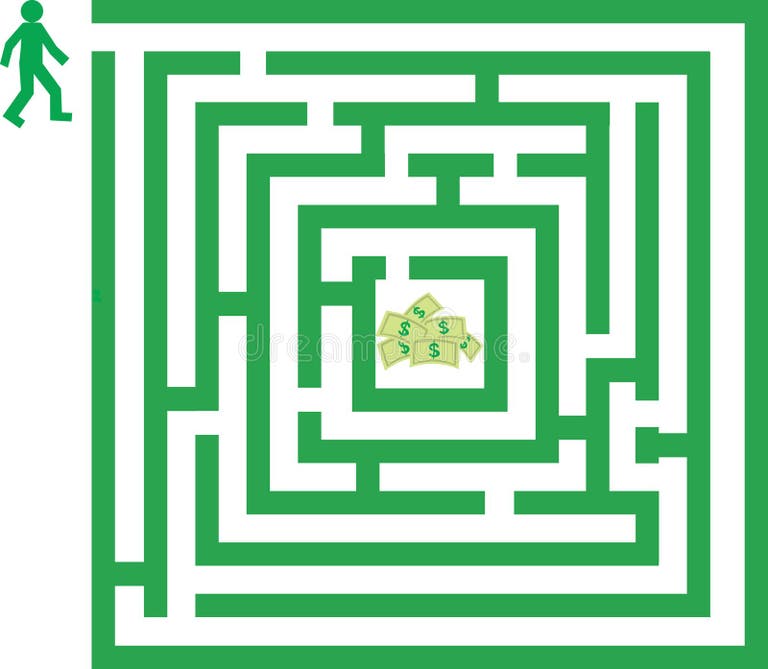 Green Labyrinth Stock Illustrations – 3,085 Green Labyrinth Stock ...