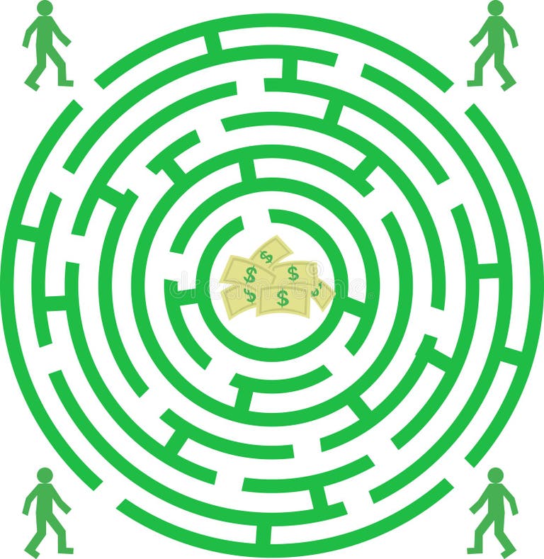Green Labyrinth Stock Illustrations – 3,085 Green Labyrinth Stock ...