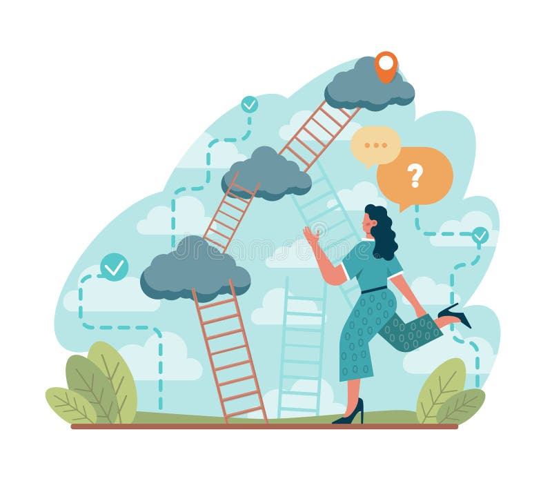 Labyrinth Concept. Hard Choice or Confusion Idea Stock Vector ... Labyrinth Concept. Hard Choice or Confusion Idea Stock Vector ...