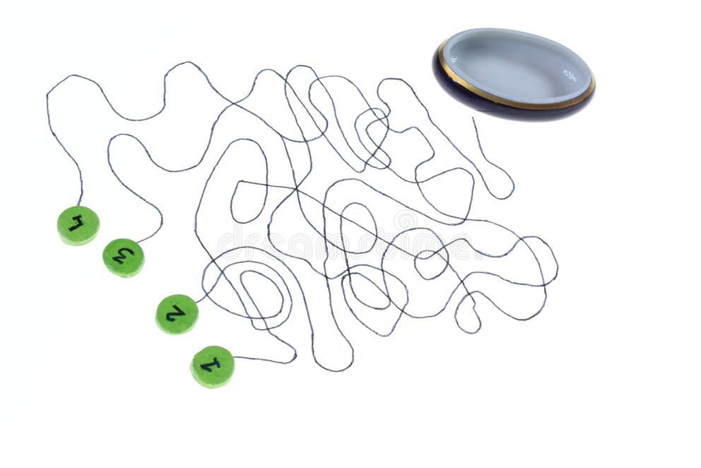 Labyrinth game stock illustration. Illustration of funny - 45878776