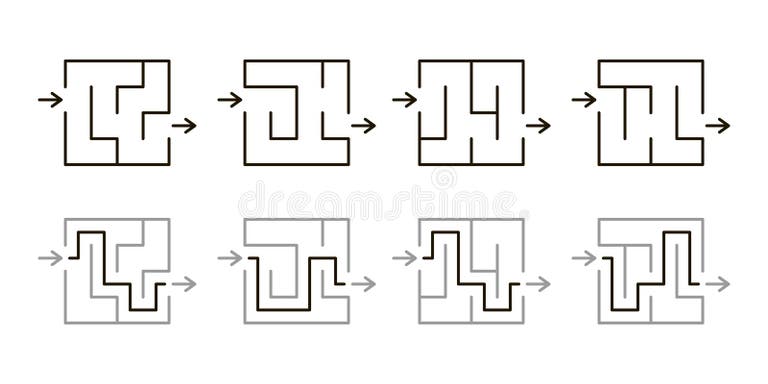 Labyrinth Game, Logic Challenge To Navigate Its Twisting Paths. Kids Maze, Strategy, Problem ...