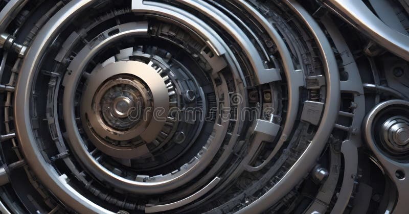 Hypnotic Gear Artistry stock photo. Image of metal, craftsmanship ...