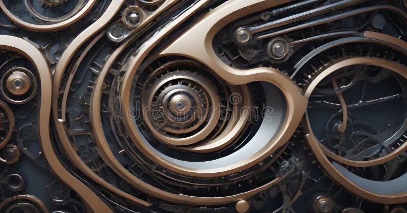 Hypnotic Gear Artistry stock image. Image of artistry - 308797747