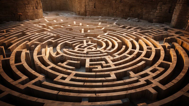 Labyrinth with Gravity Elements, Where the Paths are Laid Up and Down ...