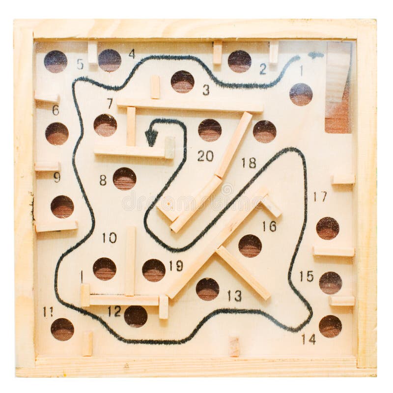 Labyrinth with holes stock photo. Image of labyrinth, complexity - 8793836