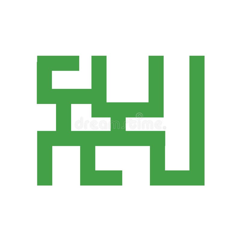 Labyrinth Icon Vector Sign and Symbol Isolated on White Background ...