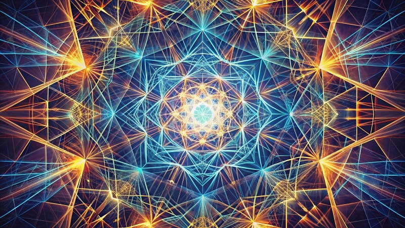 A Labyrinth of Lines: a Geometric Abstraction of Interconnected Forms ...