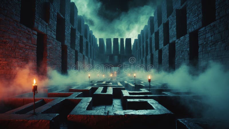 A Labyrinth with No Exit, Symbolizing Feeling Trapped in Your Mind ...