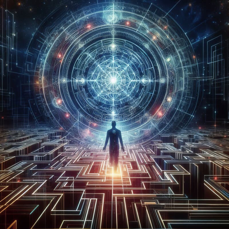 Labyrinth Sacred Geometry Masterclass Educational Programs,adva Stock ...