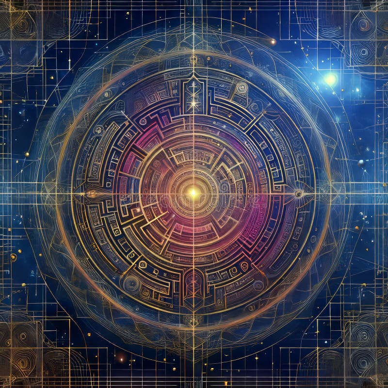 112 106. Labyrinth Sacred Geometry Study - Examination of Sybol Stock ...