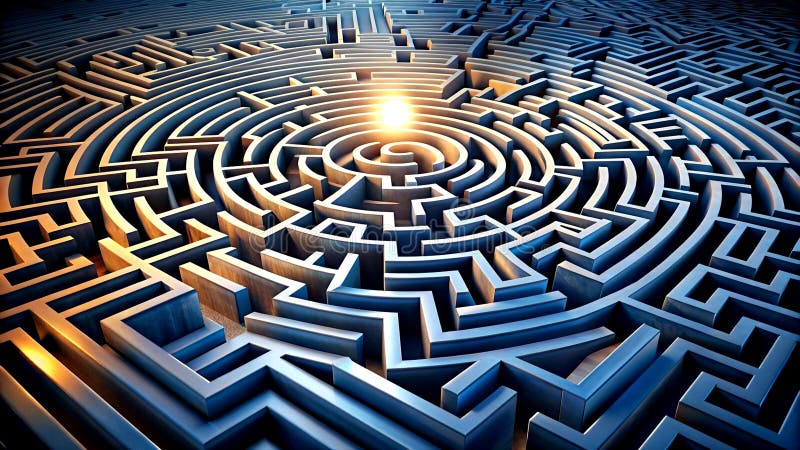 The Labyrinth of Thought: a Visual Representation of Intricate Patterns ...