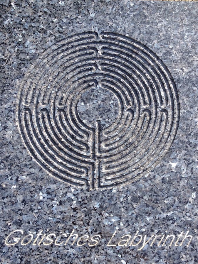 Labyrinth stock photo. Image of design, abstract, confusion - 77833348