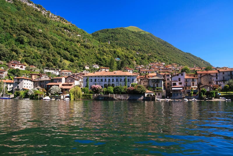 Lac Como image stock. Image du touriste, européen, nature - 59439085