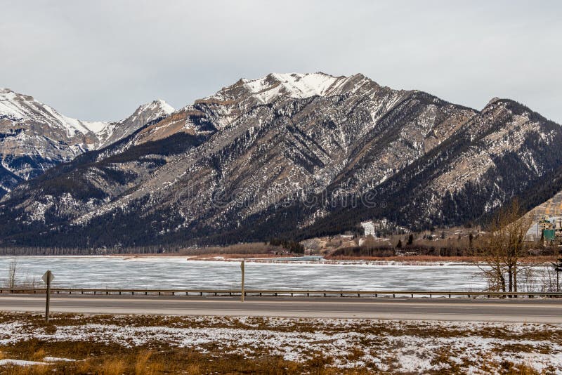 Lac De Arc, Lac De Arc, Alberta, Canada Stock Image - Image of rain ...