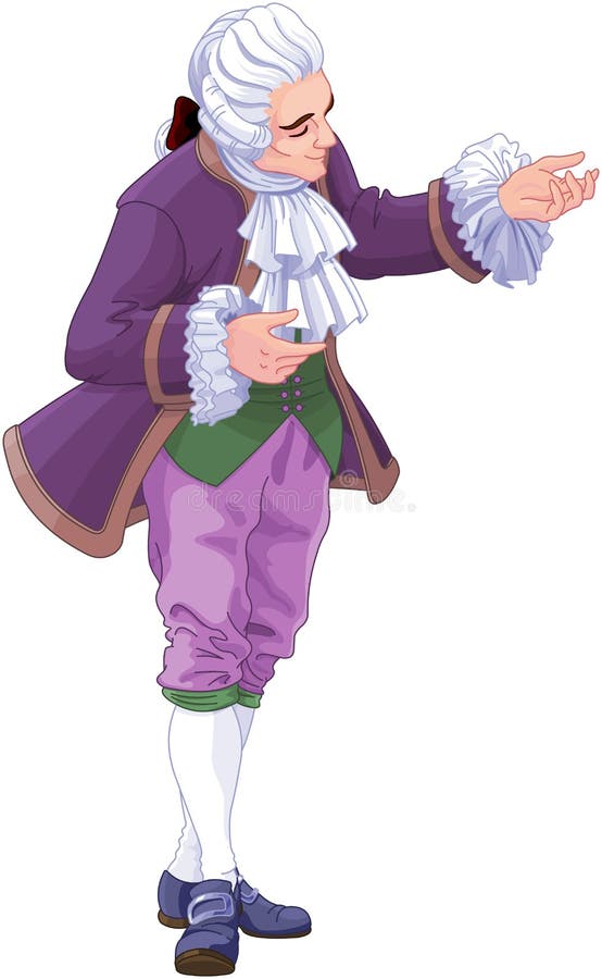 Lacayo ilustración del vector. Ilustración de servicio - 94840988