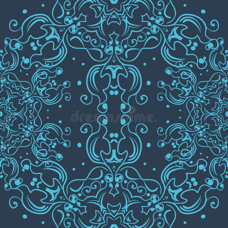Lace abstract pattern stock illustration. Illustration of blue - 49307387