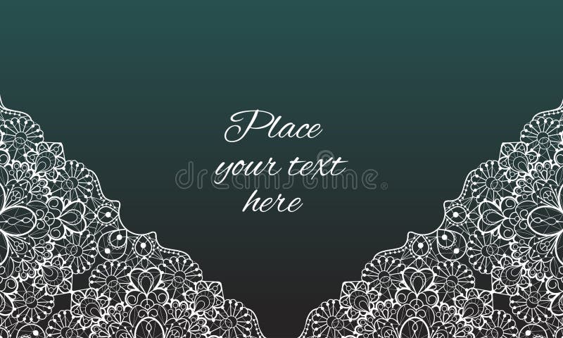 Lace background stock vector. Illustration of delicate - 38771748