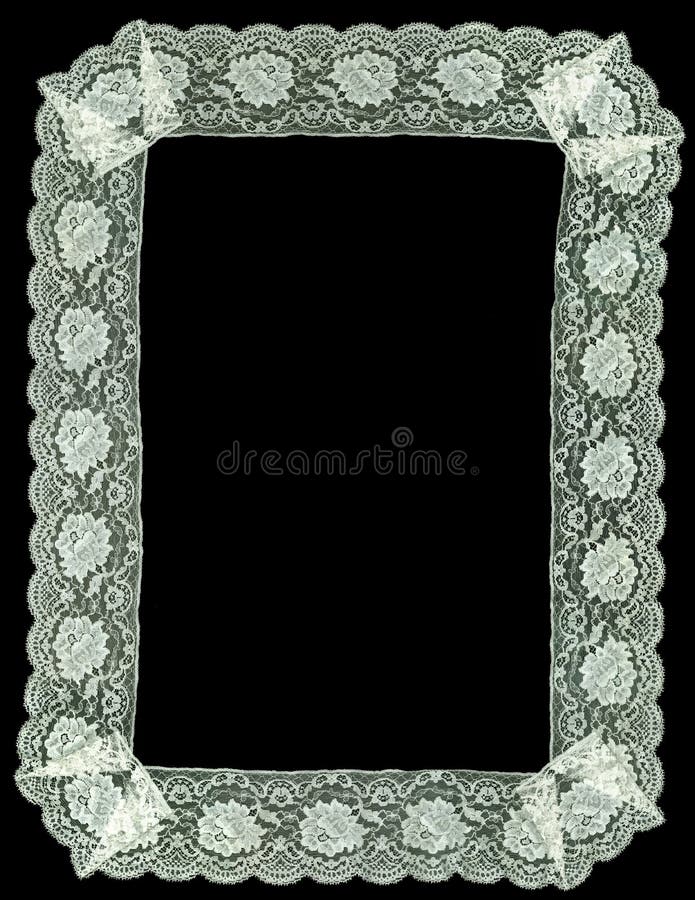 Lace border stock photo. Image of texture, frame, border - 1830326