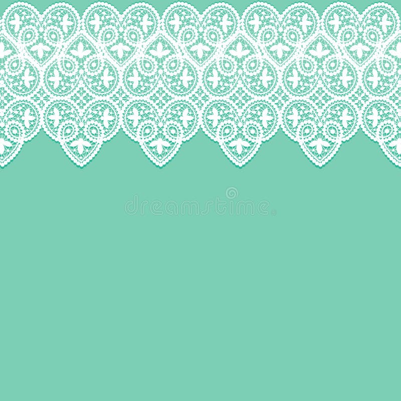Lace border stock vector. Illustration of pattern, ornament - 59709504