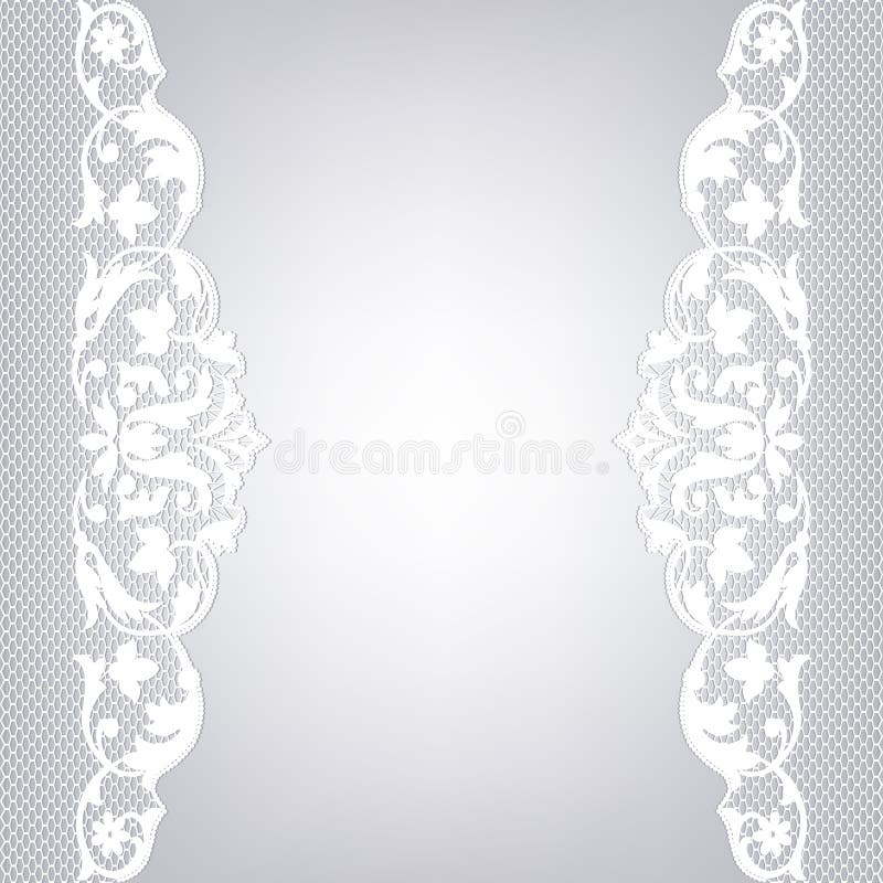 Set lace borders stock vector. Illustration of beautiful - 63038022